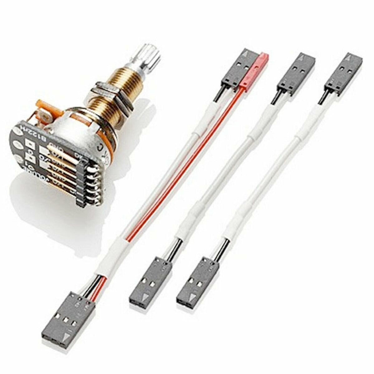 NEW Genuine EMG LONG SPLIT SHAFT 25K Solderless VOLUME POT w/ Hardware ...