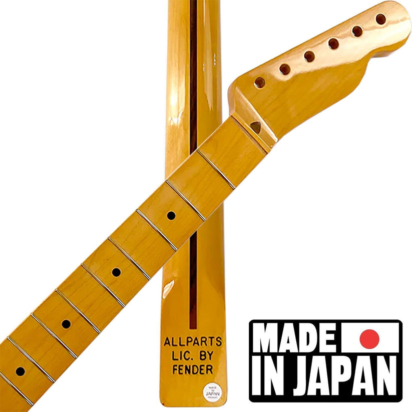 NEW Allparts Fender Licensed Telecaster® Chunky C Neck VINTAGE Frets F ...
