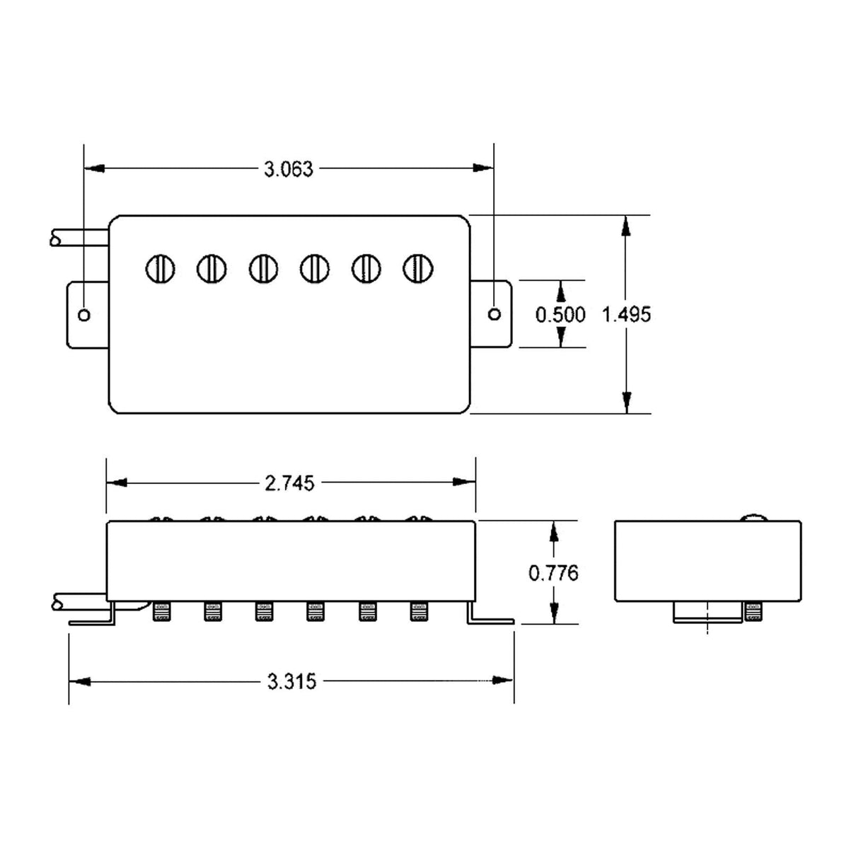 NEW Seymour Duncan Whole Lotta Humbucker Set for Electric Guitar - NIC ...